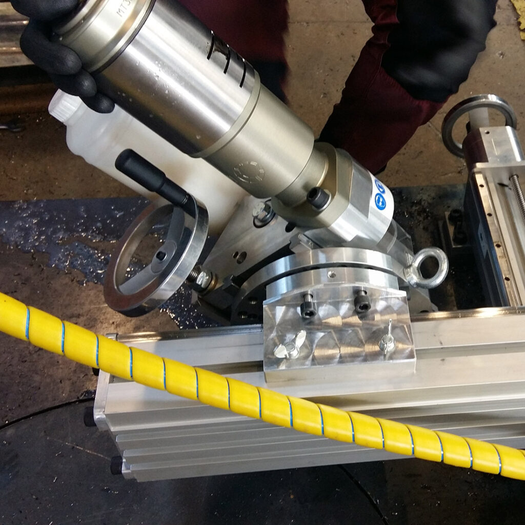 3-Axis Portable Milling Machine - Normaco - Portable Machining Tools